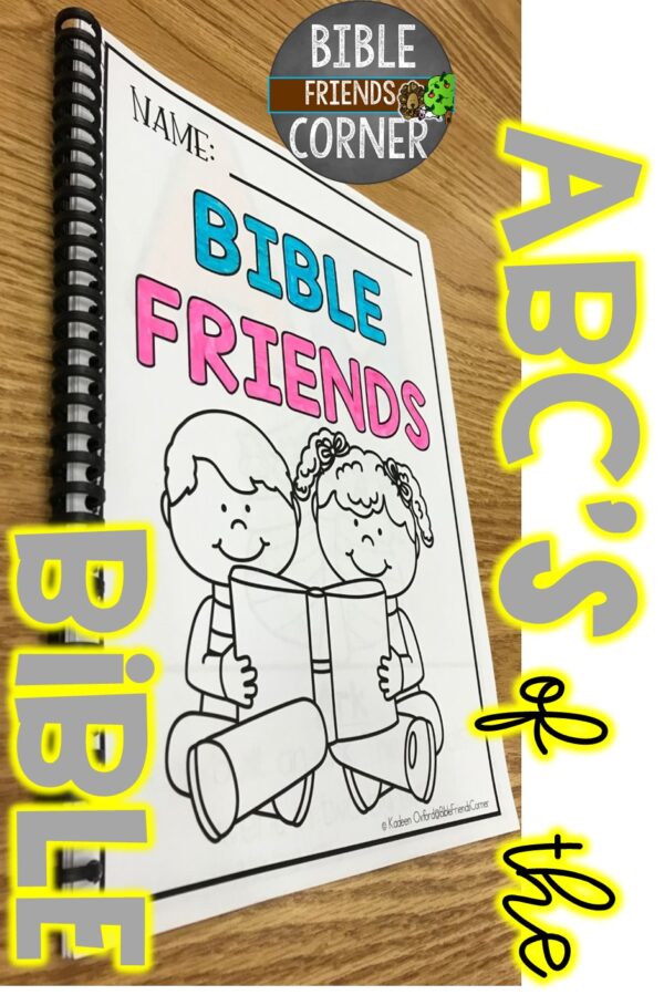 Bible A-Z Read and Color Little Book – KadeenTeaches