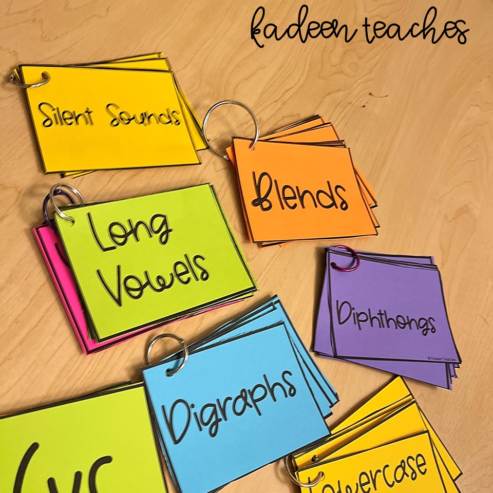 Phonics Flash Fluency Cards – KadeenTeaches